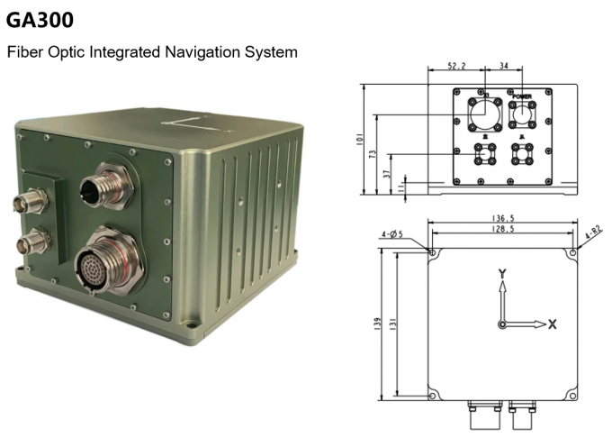 Optic Gps Aided Ins With Closed Loop Fiber Optic Gyroscopes