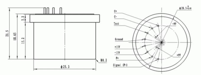 Single Axis Quartz Accelerometer For Inertial Measurement and Testing ...