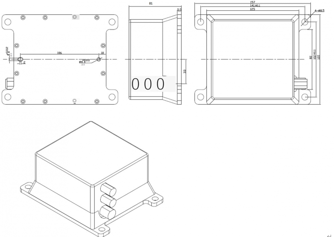 High Performance Imu Accelerometer Gyro Compensated Angular Rate