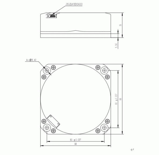 Inertial Angular Rate Sensor , Closed Loop Optical Sagnac Effect Gyroscope