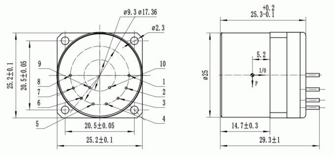 Analog Output Quartz Accelerometer Sensor for Oil Drilling