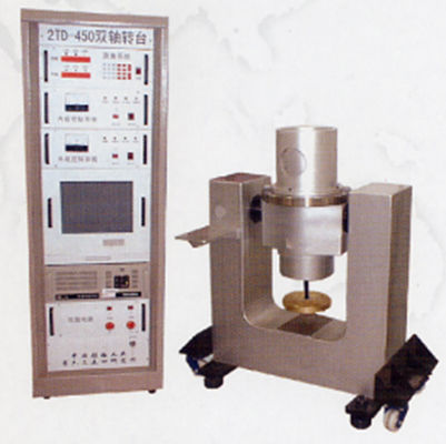 RS232 Dual Axis Turntable Power Driven Automatic Positioning