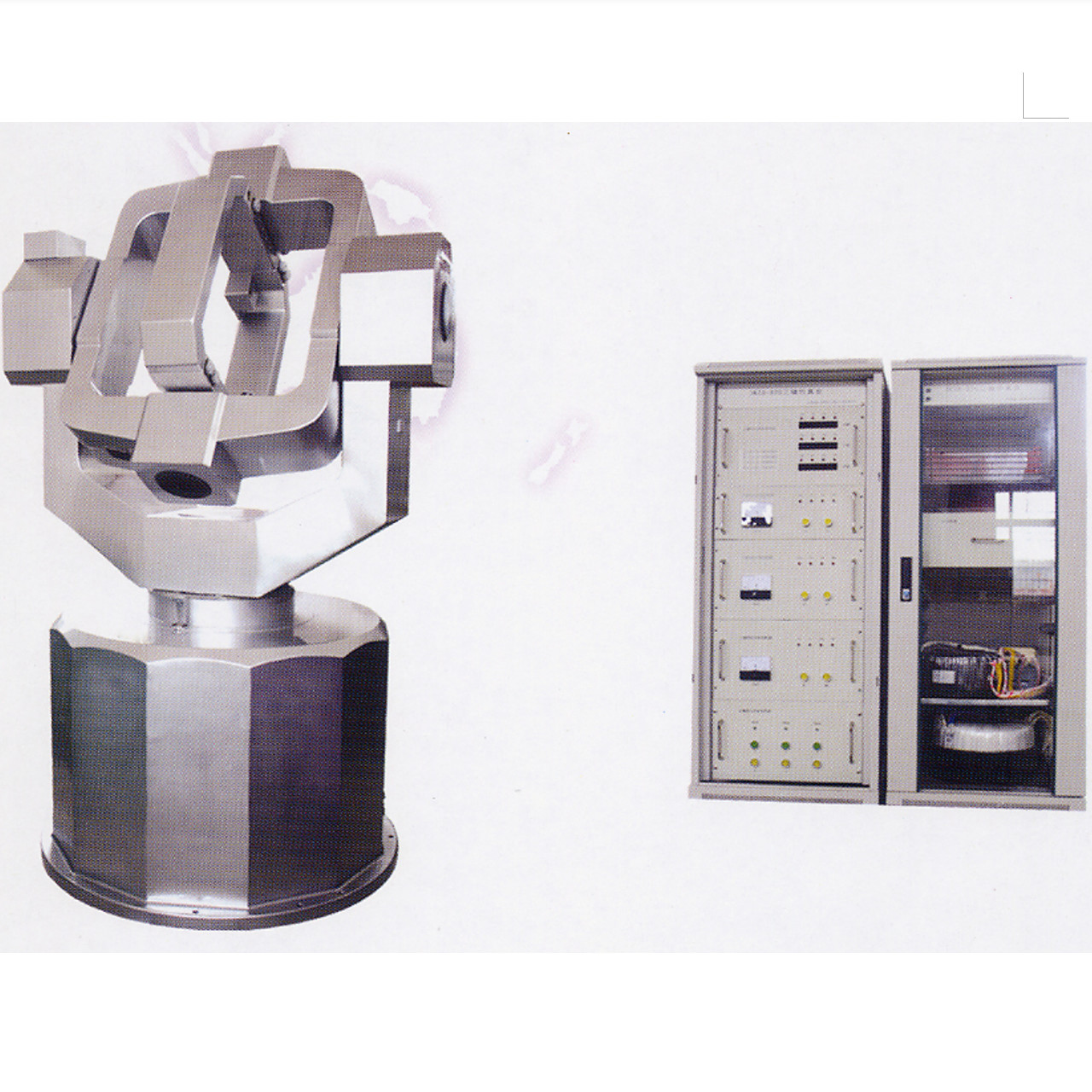 70kg Three Axis Turntable With Thermal Chamber 2'' Three Axis Motion ...